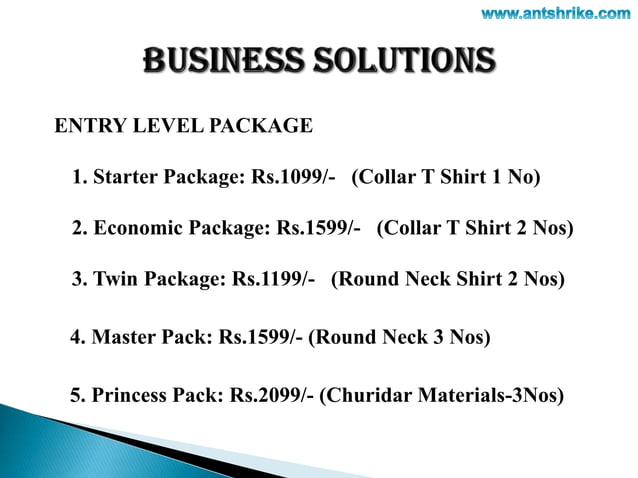 ASSPEE GROUP-Antshrike PPT | PPT