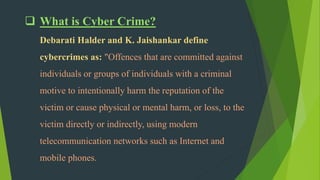 Present Trend of Cyber Crime in Bangladesh | PPT