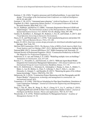 Envision of an Integrated Information System for Projectdriven Production in Construction | PDF