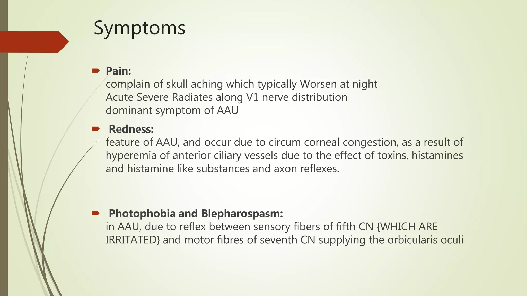 Anterior uveitis - SIGNS, SYMPTOMS AND TREATMENT | PPTX