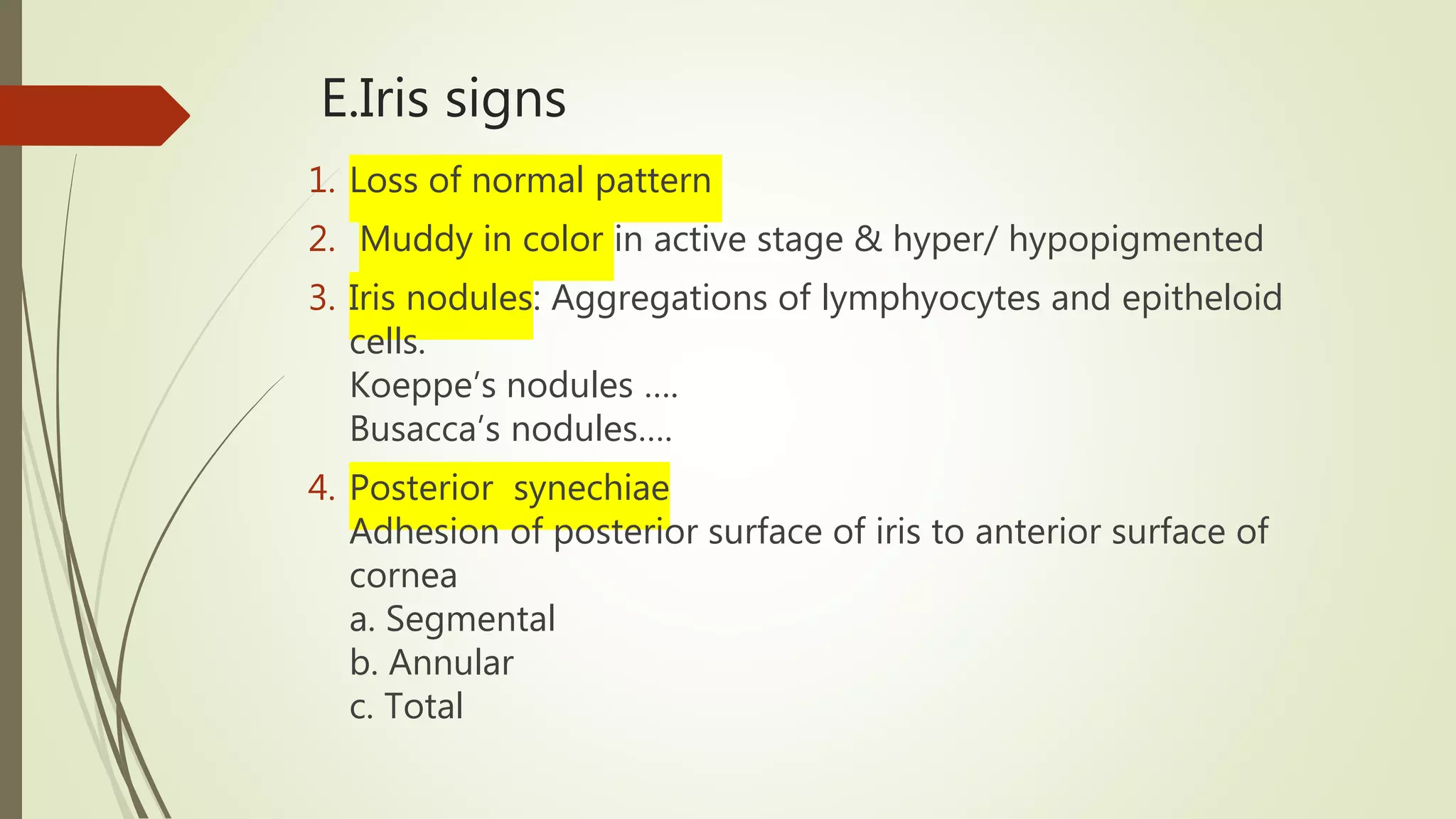 Anterior uveitis - SIGNS, SYMPTOMS AND TREATMENT | PPTX
