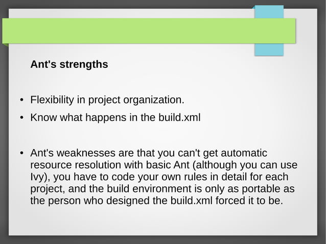 Apache ANT vs Apache Maven | PPT