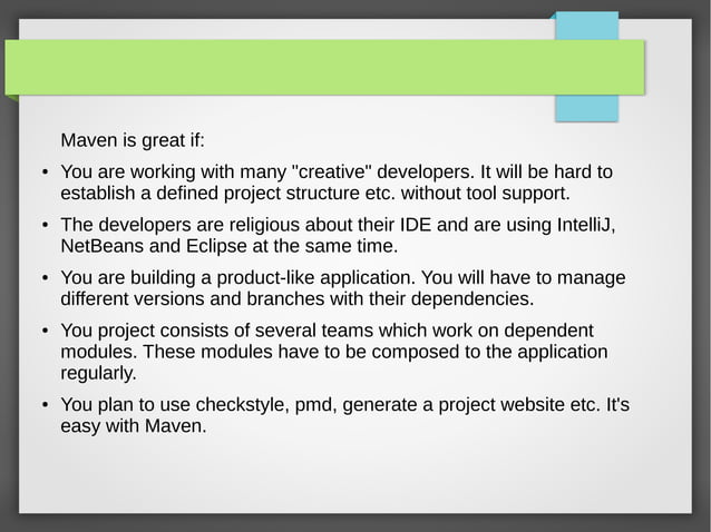 Apache ANT vs Apache Maven | PPT
