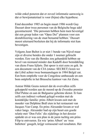 Geheim Bende van Nijvel verstopt in zachte informatie | PDF