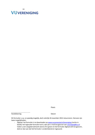 Antwoordformulier | PDF