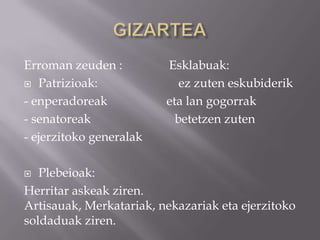 Antzin aroa ekaitz | PPTX