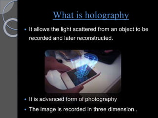 holography | PPT