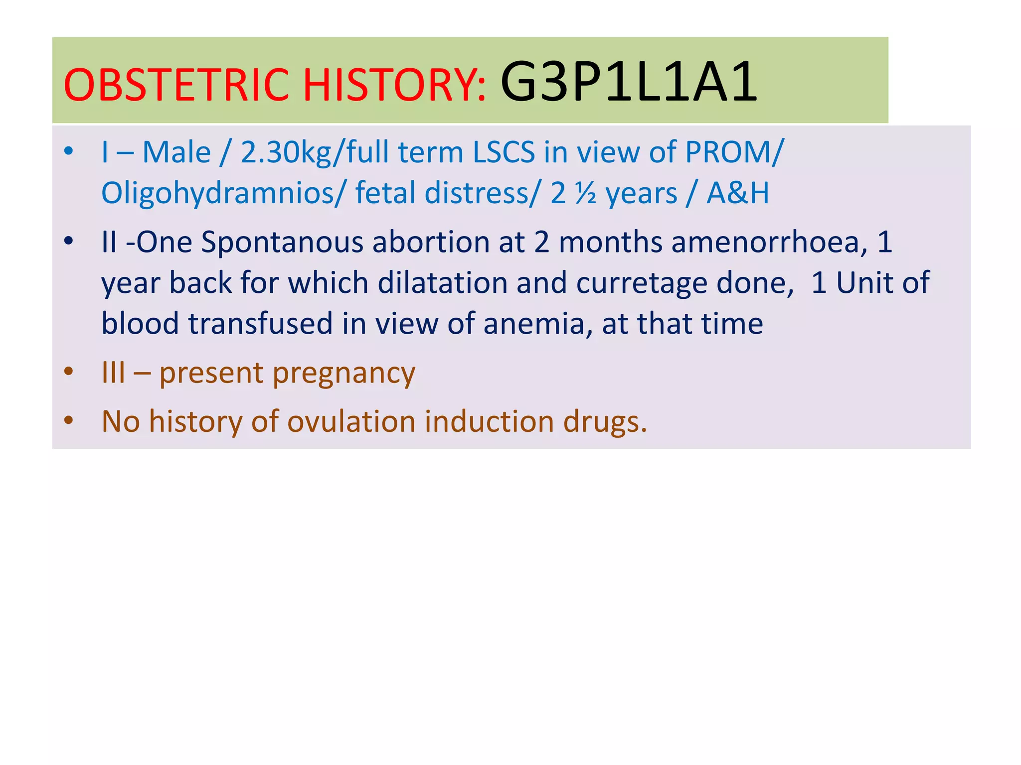 A RARE CASE PRESENTATION OF OVARIAN ECTOPIC PREGNANCY | PPTX