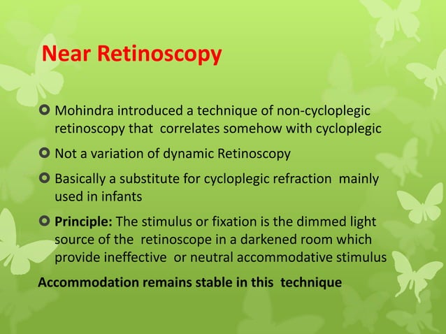 Objective Refraction and Subjective Refraction | PPTX | Eye and Vision ...