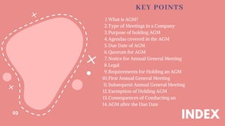 Know All About The Annual General Meeting | PDF