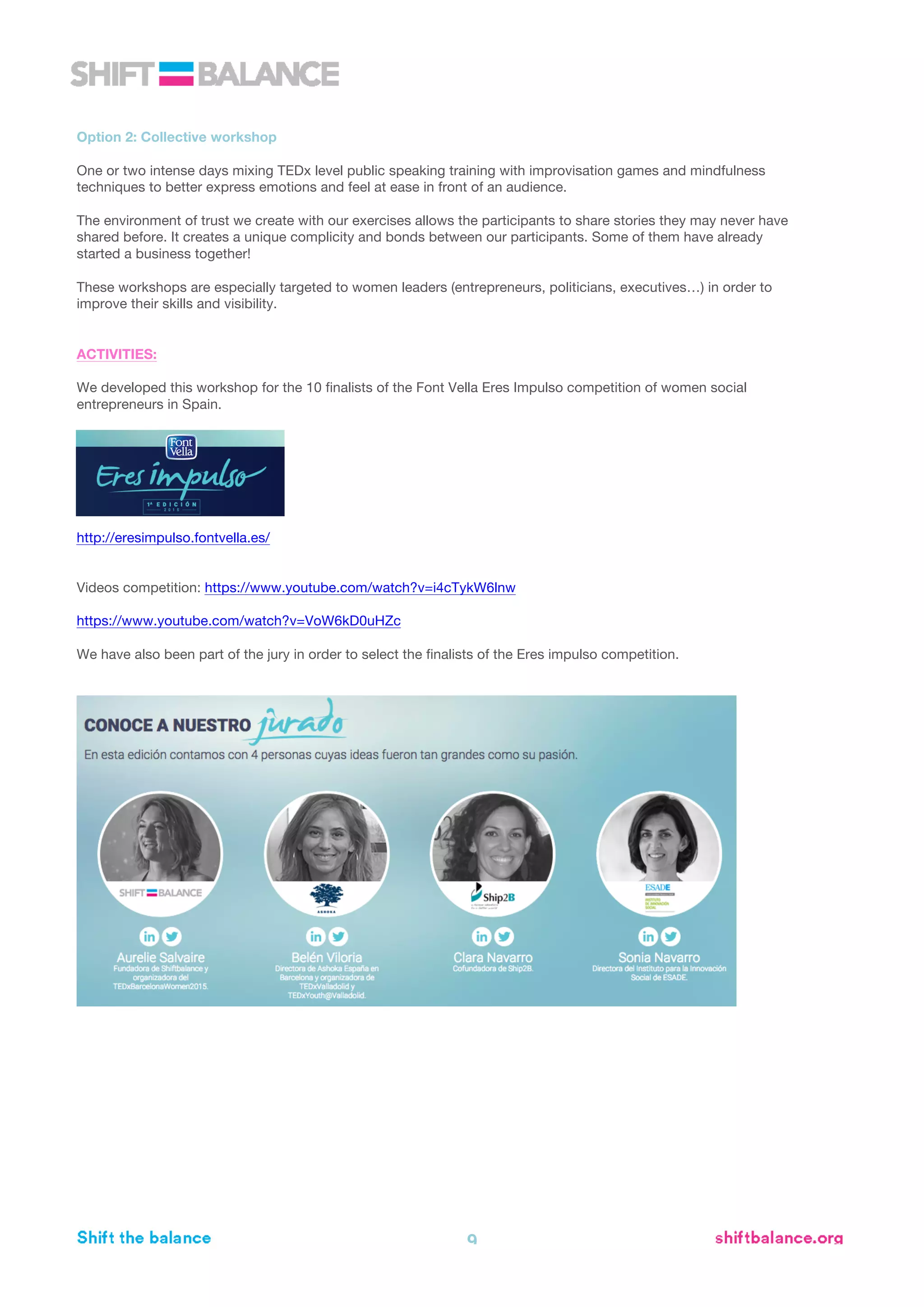 Annual report shiftbalance | PDF