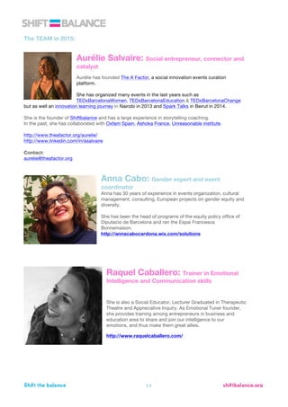 Annual report shiftbalance | PDF