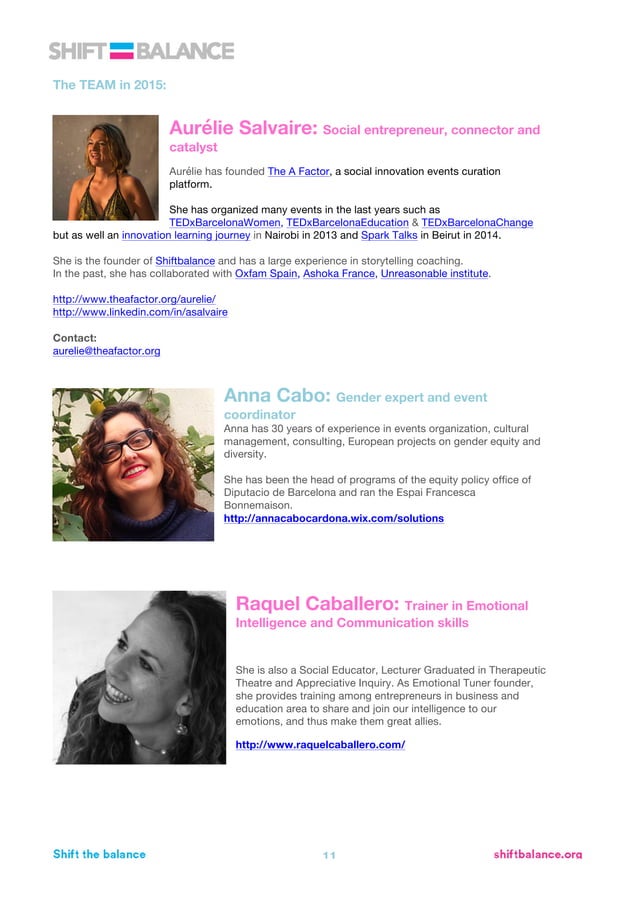 Annual report shiftbalance | PDF