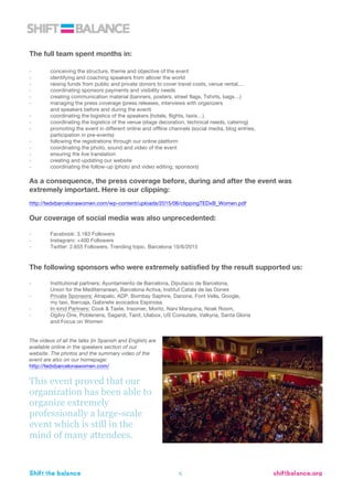 Annual report shiftbalance | PDF