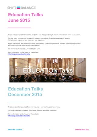 Annual report shiftbalance | PDF