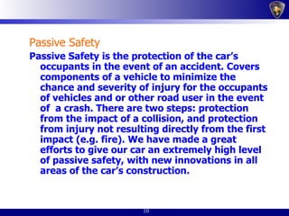 Passive Restraint | PPT