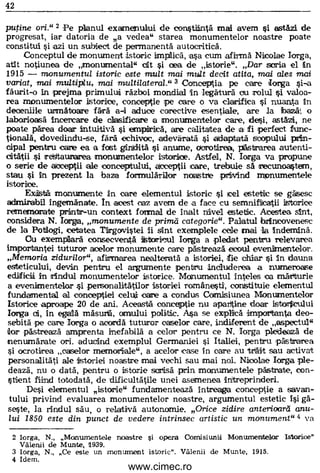 Andrei Paleolog: Nicolae Iorga - În apărarea monumentelor istorice | PDF