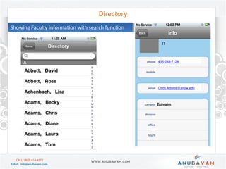University Mobile App Solutions | PPT