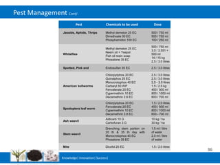 Anubhaw sugarcane sesame cotton | PPTX