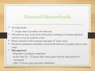 hemorrhoids | PPT
