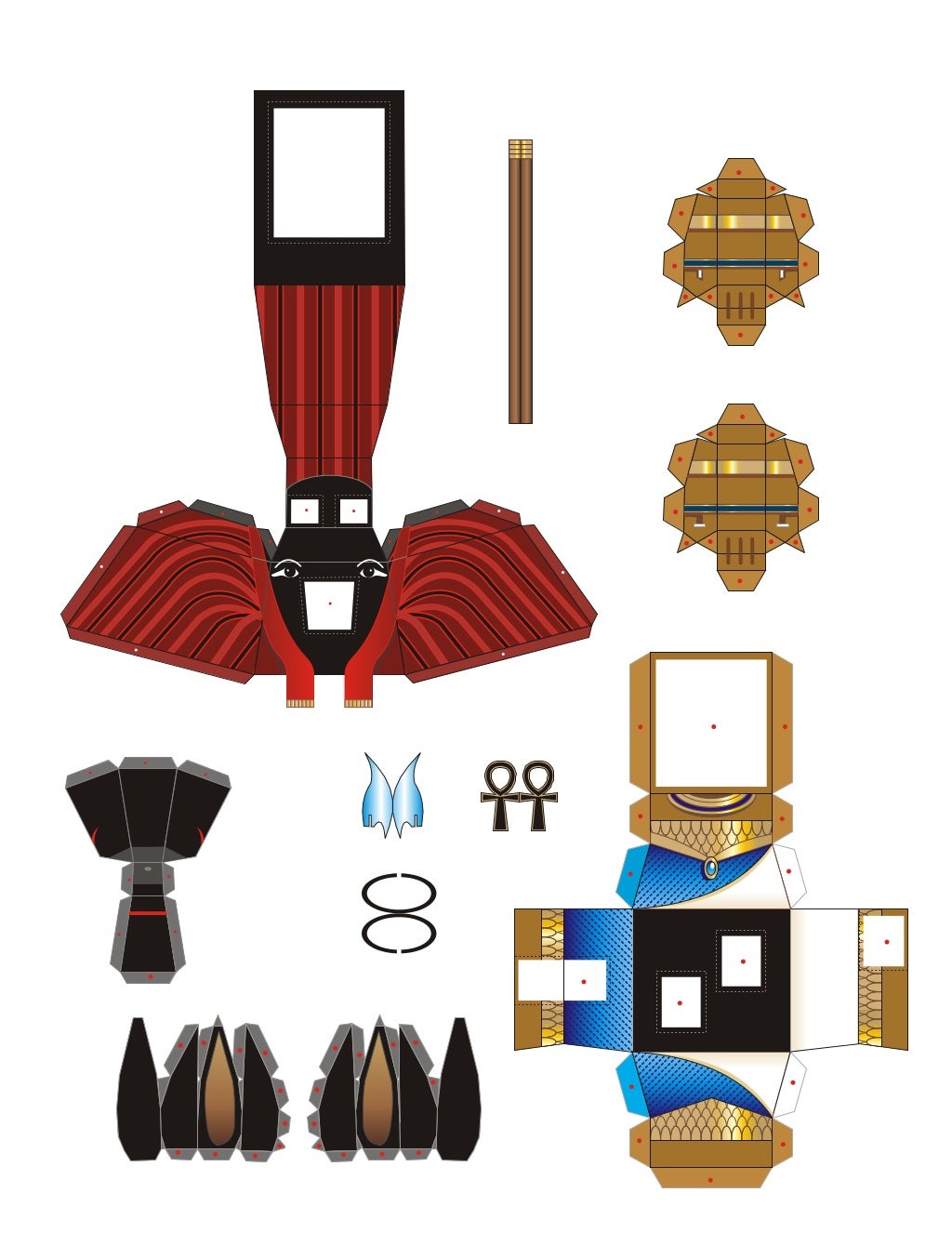 Sonic Box Papercraft