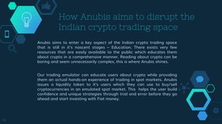 Anubis - Crypto Trading Signals | PPTX | Business | Business and Finance