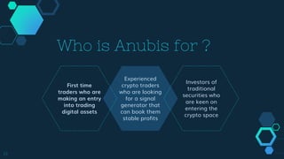 Anubis - Crypto Trading Signals | PPTX | Business | Business and Finance
