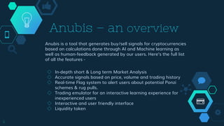 Anubis - Crypto Trading Signals | PPTX | Business | Business and Finance