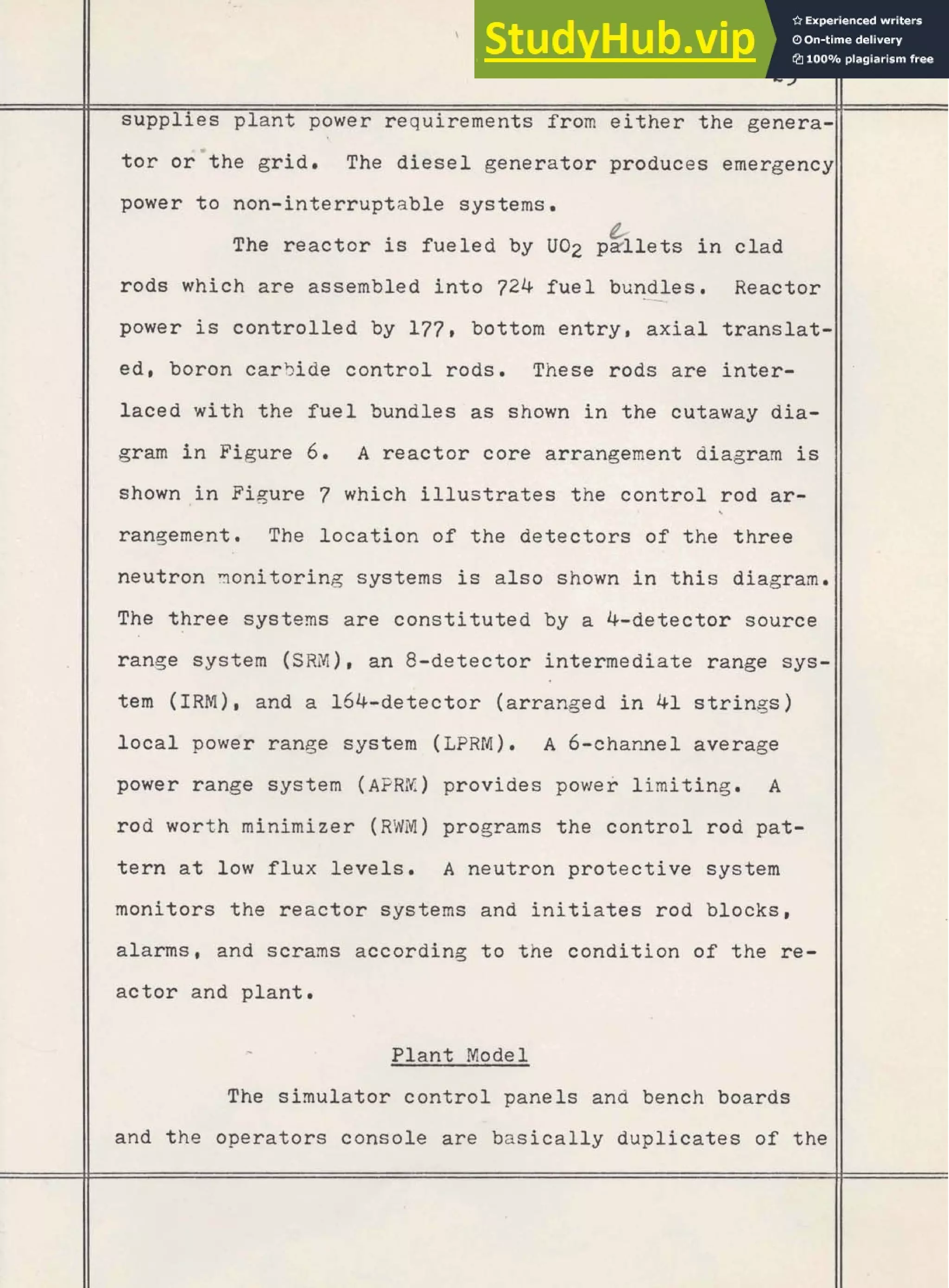 A Nuclear Power Plant Simulator | PDF