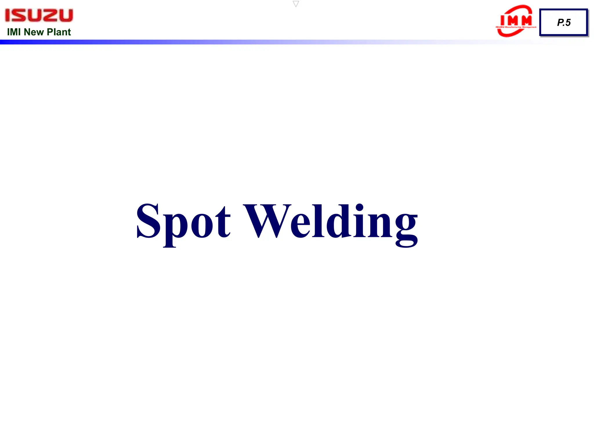 Anudeep isuzu resistance spot welding report | PPT