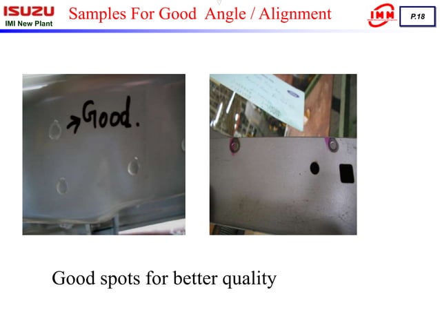 Anudeep isuzu resistance spot welding report | PPT