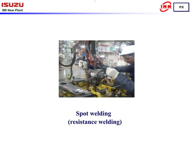 Anudeep isuzu resistance spot welding report | PPT