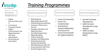 Anudip Foundation- Vocational and Skill Development Training Center.pptx