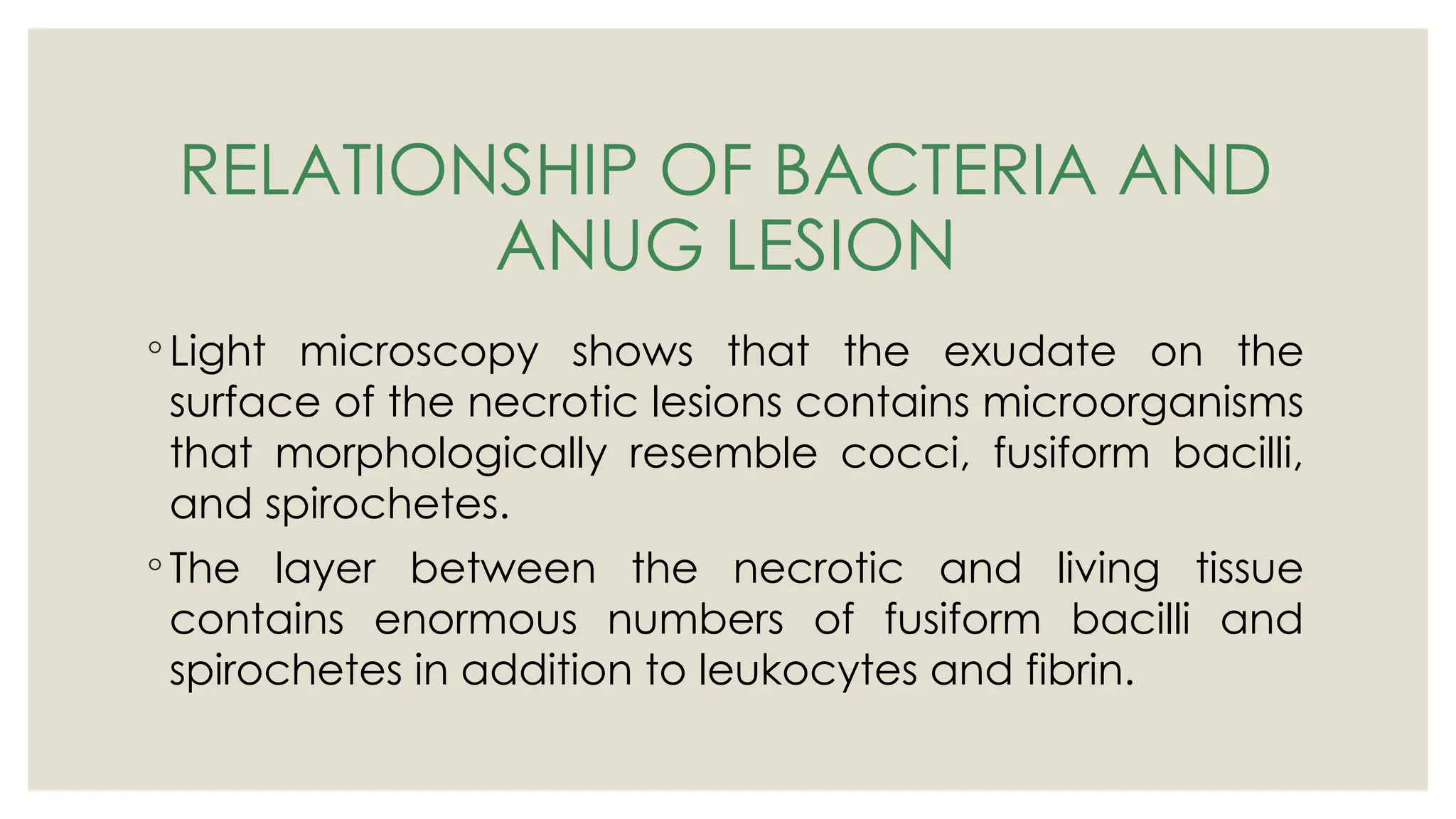 Acute necrotizing ulcerative gingivitis. | PPTX