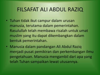 Anugerah ali abdul raziq | PPT