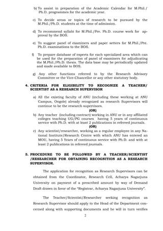 Anu guidelines | PDF