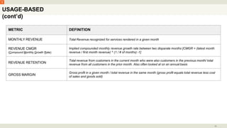 Nine business models and the metrics you should track-converted | PPTX