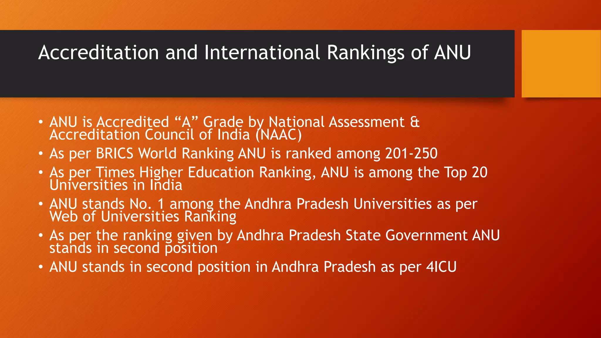 Anu homepage ppt | PPTX