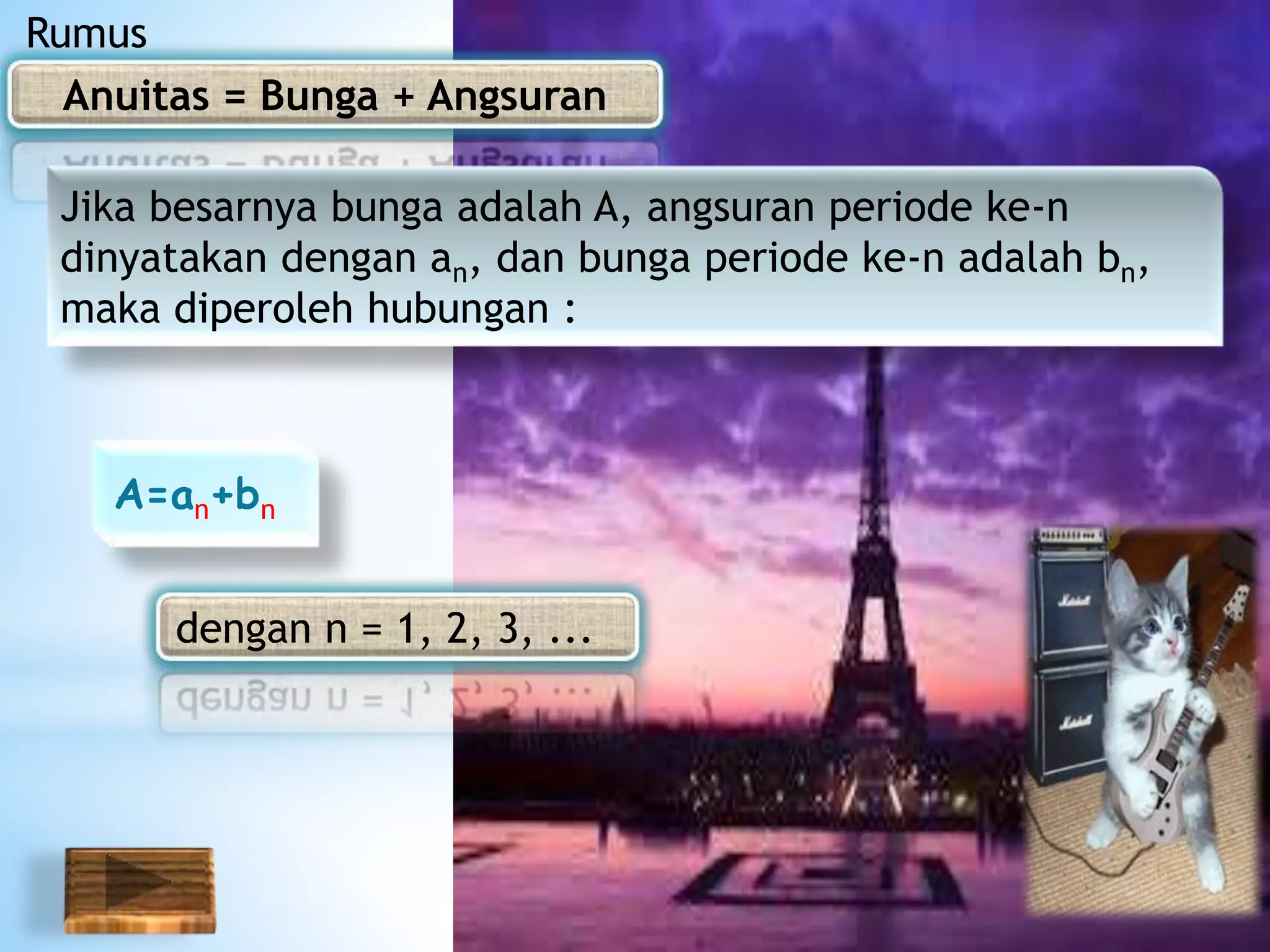 Matematika Keuangan - Anuitas dan Rente | PPTX