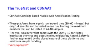 Diagnosis of COVID-19 | PPTX