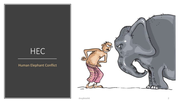 Human Elephant Conflict | PPTX