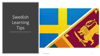 Swedish Learning Tips | PPT