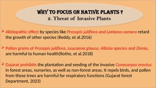 Harnessing the potential of native plants for floriculture and ...