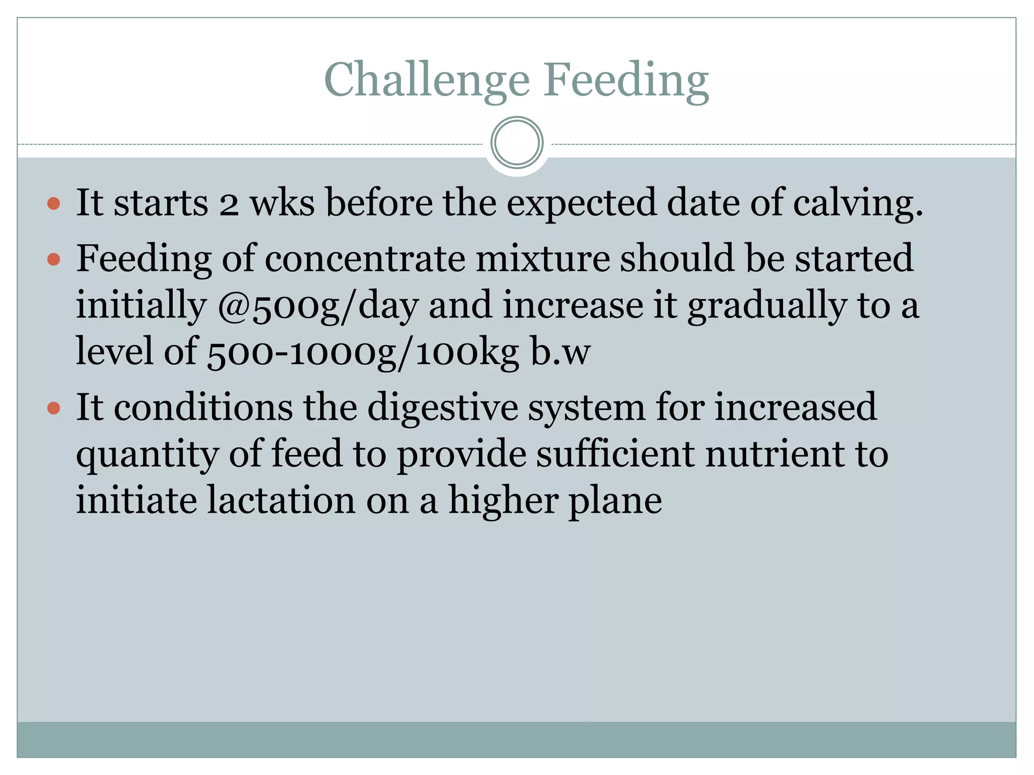 feeding management og high yielding buffaloes | PPTX