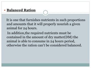 feeding management og high yielding buffaloes | PPTX