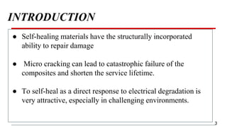 Self-healing high voltage electrical insulation materials | PPTX