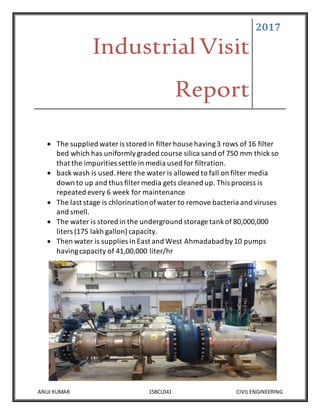 Industrial Orientation Report | DOCX