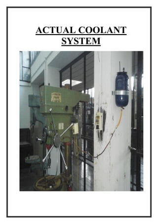 Project Report on Automatic Coolant System For Drilling Machines | PDF