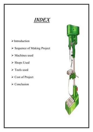 Project Report on Automatic Coolant System For Drilling Machines | PDF