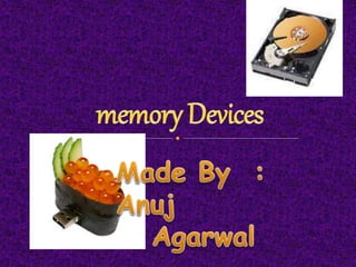 memory devices new | PPTX